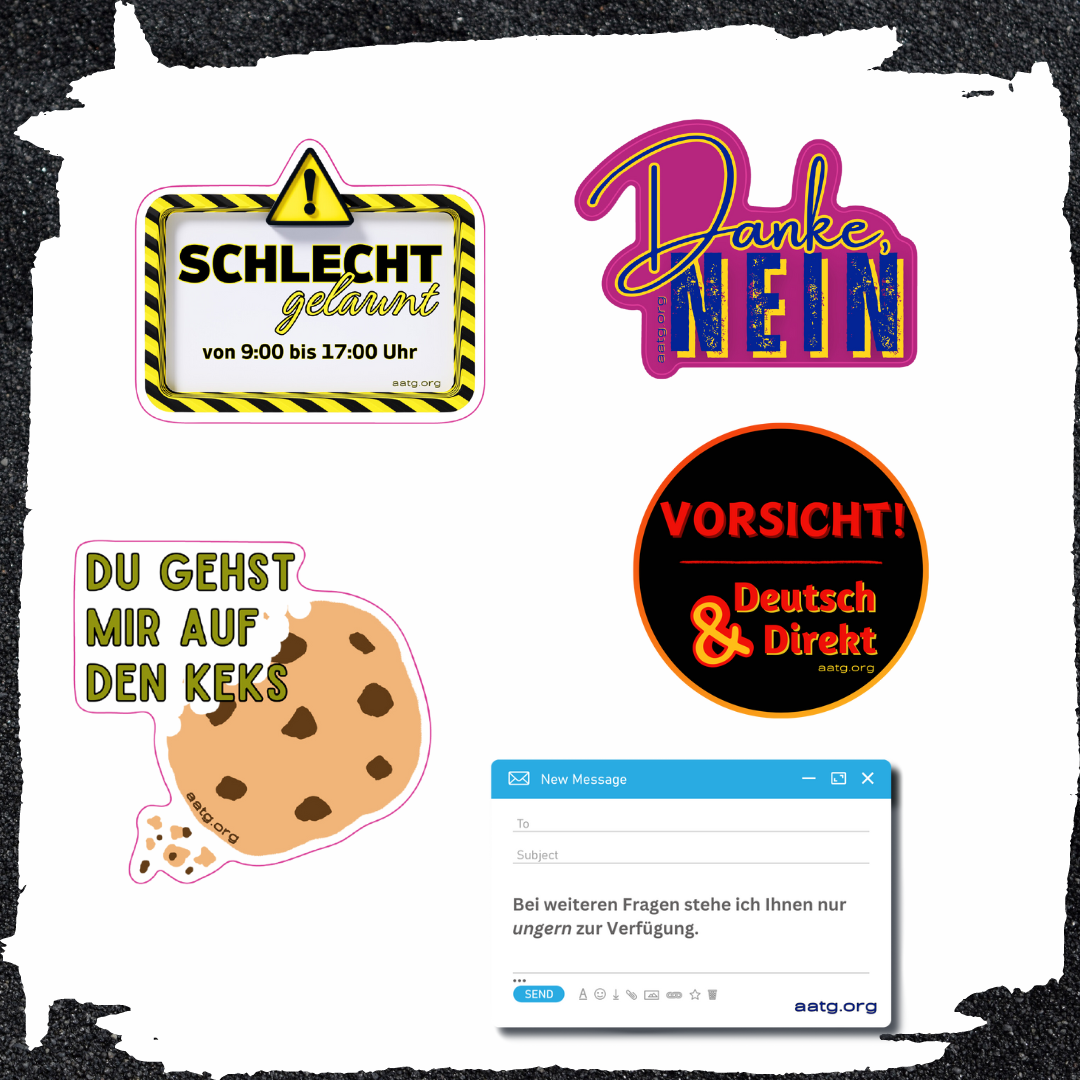 Snarky Stickers - Pack of 10 – American Association of Teachers of German