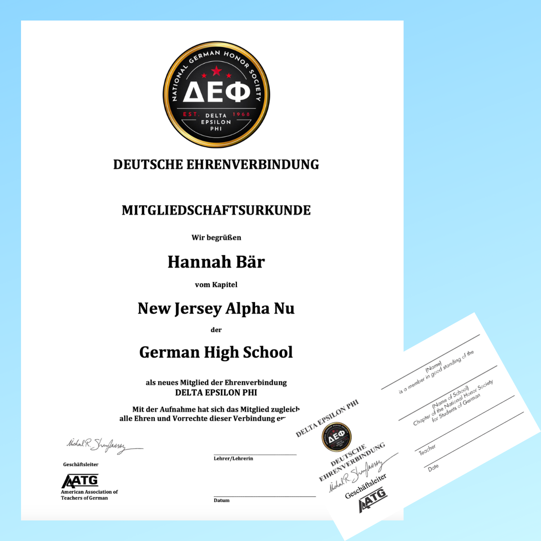 Delta Epsilon Phi Induction Fee (High School) – American Association of ...