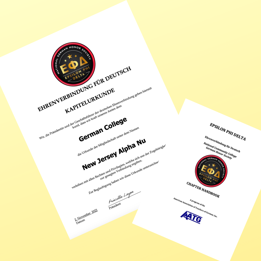 Epsilon Phi Delta Community College Chapter Charter – American ...