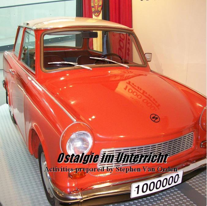 Ostalgie im Unterricht – American Association of Teachers of German