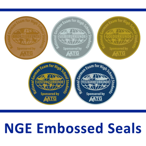 National German Exam Seals – American Association of Teachers of German